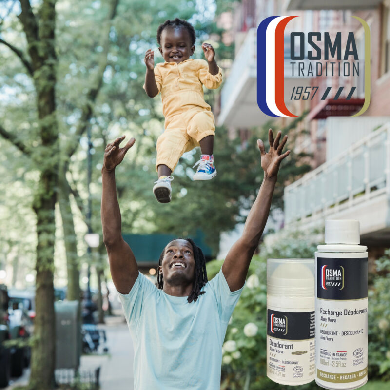 Un déodorant Bio et rechargeable pour hommes Osma Tradition